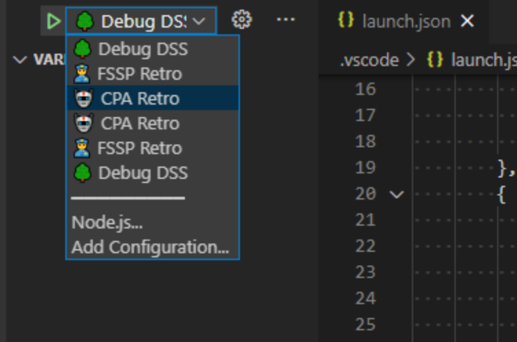 Duplicate launch configuration are shown in debug dropdown · Issue #121148 · microsoft/vscode ...