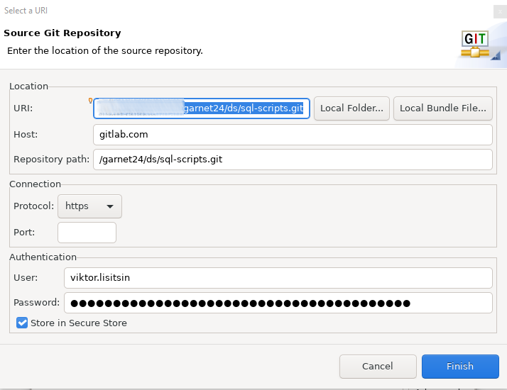 Overwriting Of Auth Creds In Case Of Several Git Projects · Issue