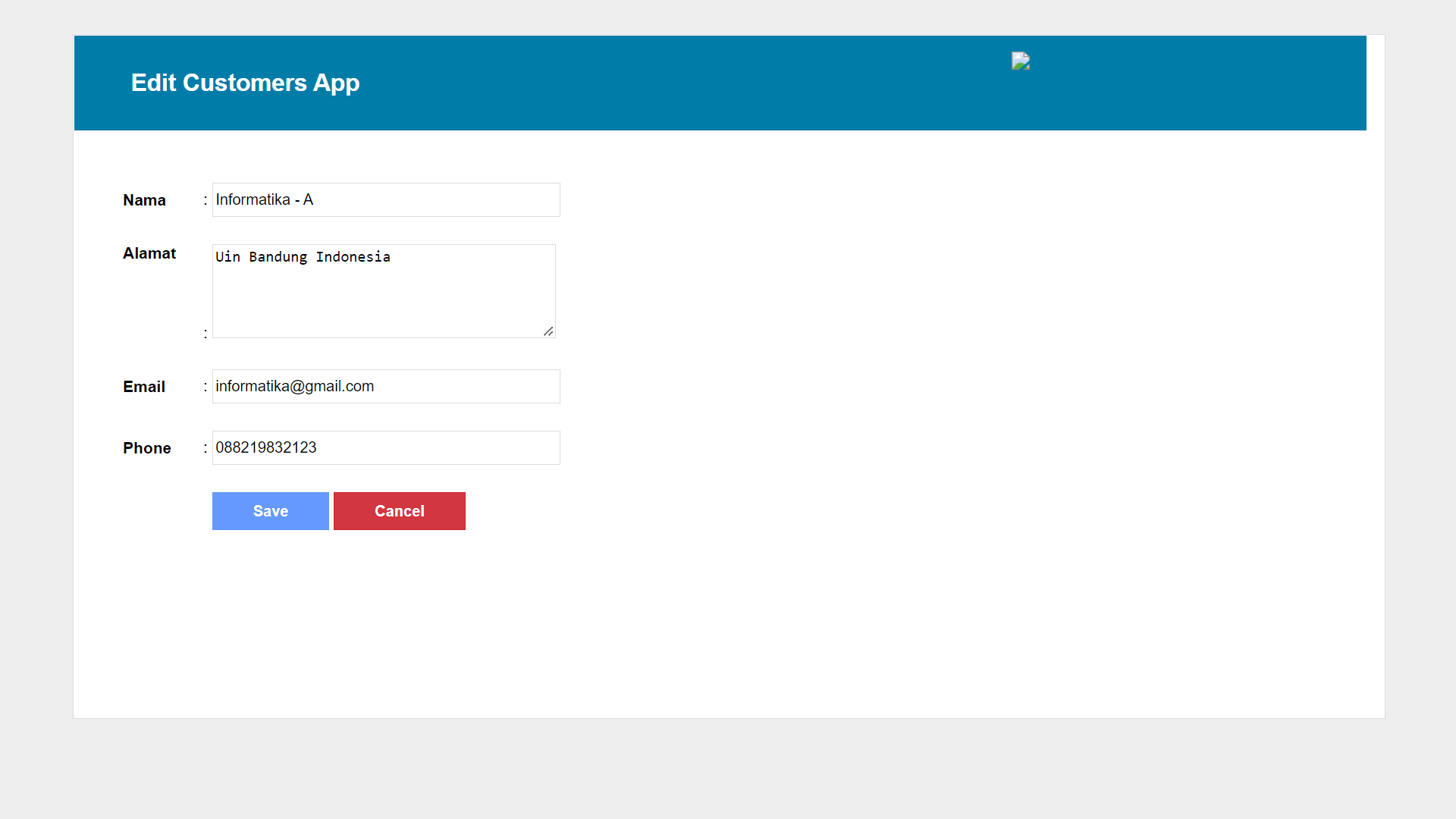 GitHub - AmmarTaradifa/CustomerApp-Cassandra: UAS Mata Kuliah Manajemen Basis Data