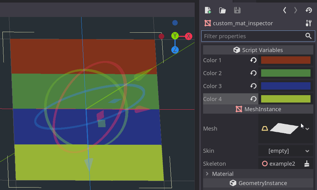 Reverting colors in a spatial shader with a custom inspector, reverts the colors incorrectly ...
