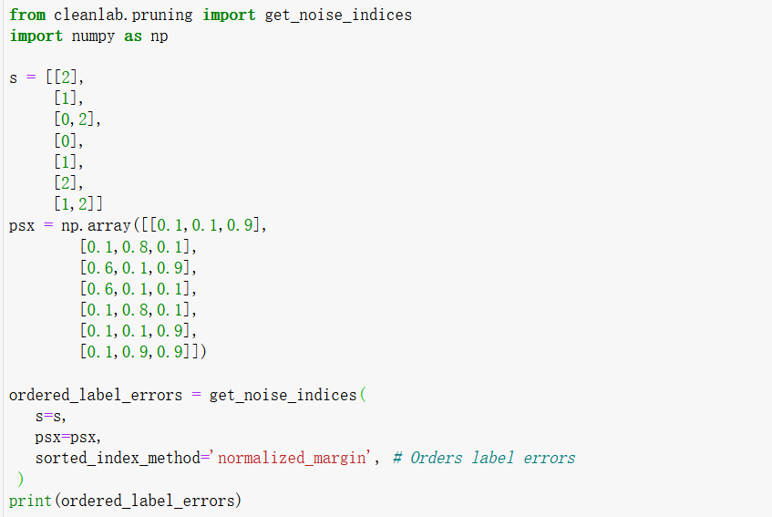 Multi-label Classification, getting Y class error. · Issue #55 · cleanlab/cleanlab · GitHub