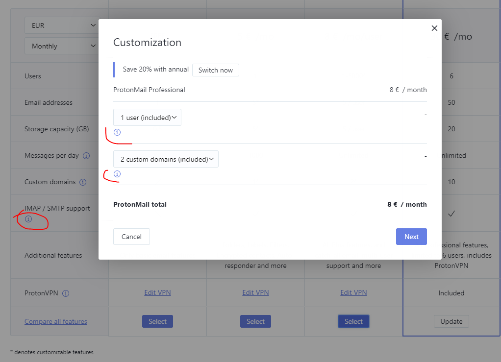 V4 beta polish - Subscription quick fixes · Issue #196 · ProtonMail/proton-mail-settings · GitHub