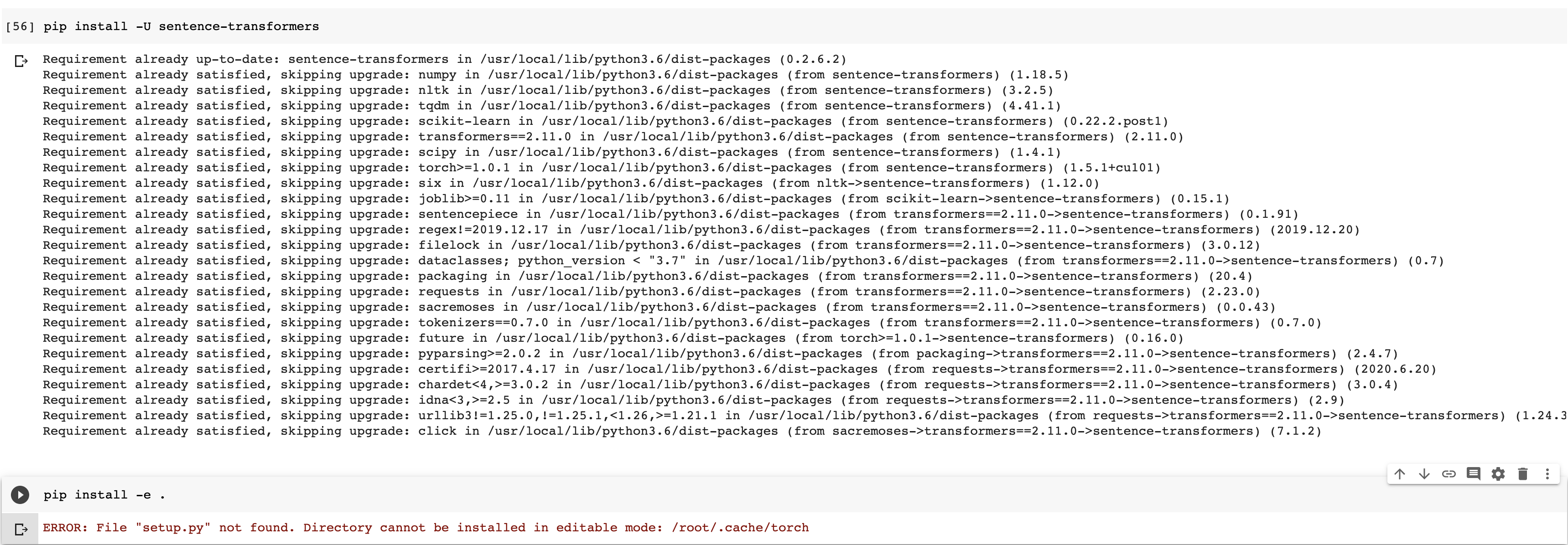 Can't install · Issue #300 · UKPLab/sentence-transformers · GitHub