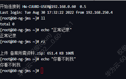 [Bug] 审计系统无法记录，使用终端上传文件后的操作命令 · Issue #8821 · jumpserver/jumpserver · GitHub