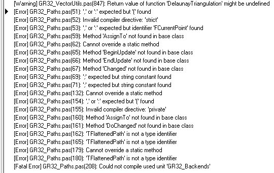 GR32_Paths.pas could not compile on D7 · Issue #68 · graphics32/graphics32 · GitHub