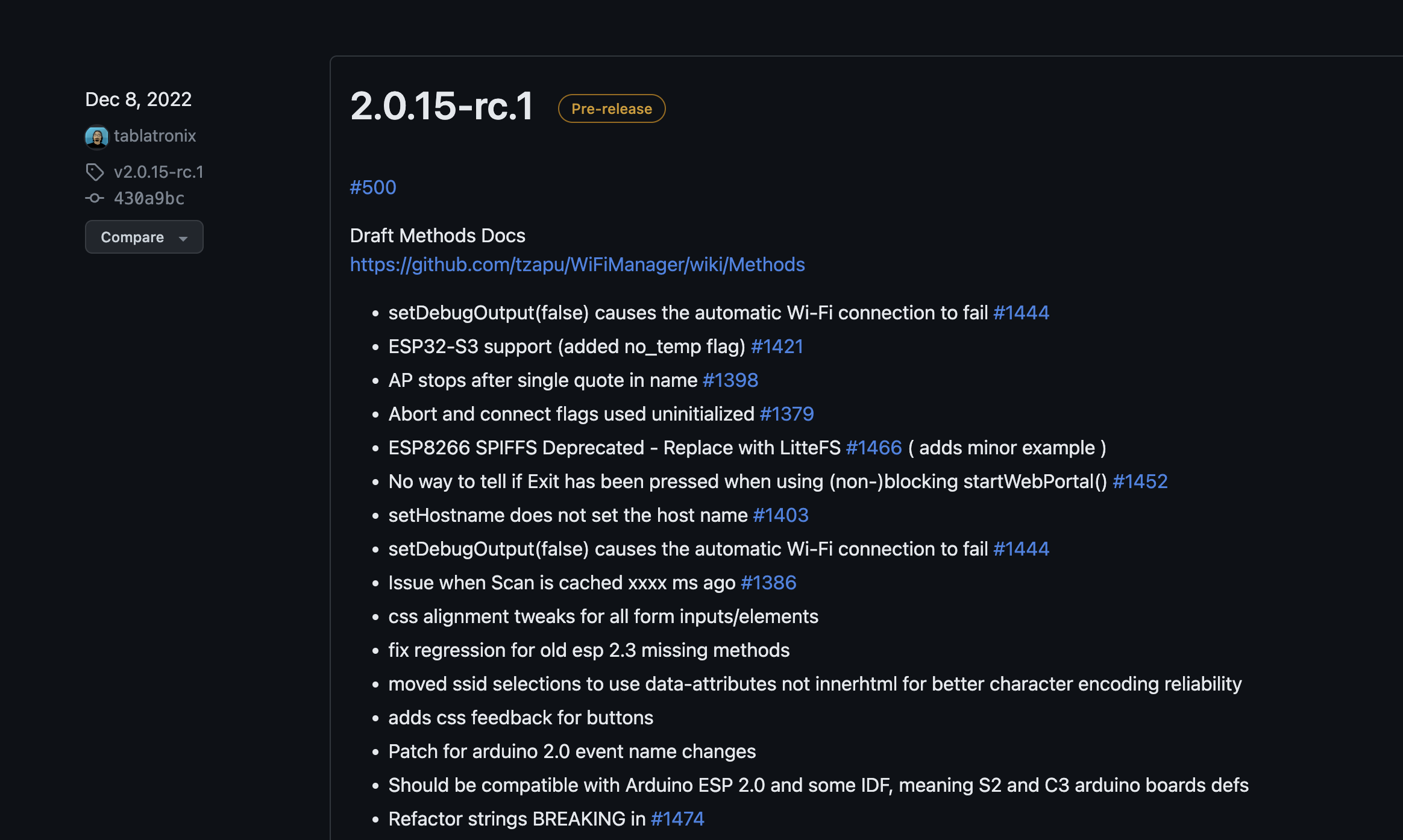 Error in setConnectTimeout() · Issue #1540 · tzapu/WiFiManager · GitHub