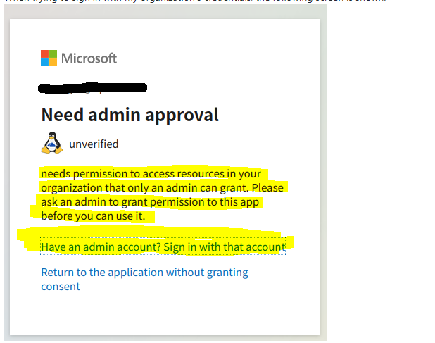 Bug: Cannot sign in with Business Account · Issue #2202 · abraunegg/onedrive · GitHub
