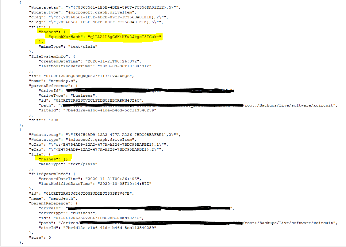OneDrive API Bug: OneDrive API inconsistency - the file does not have any hash · Issue #2433 ...