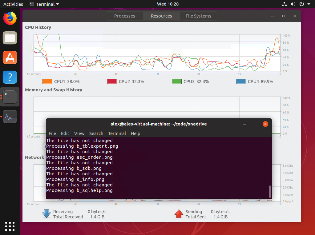 High CPU usage when validating sync state · Issue #394 · abraunegg/onedrive · GitHub