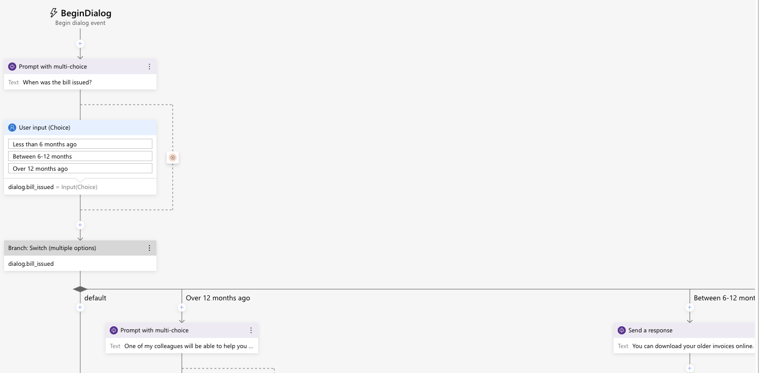 Unable to call a multiple choice option using 2 conditions · Issue ...