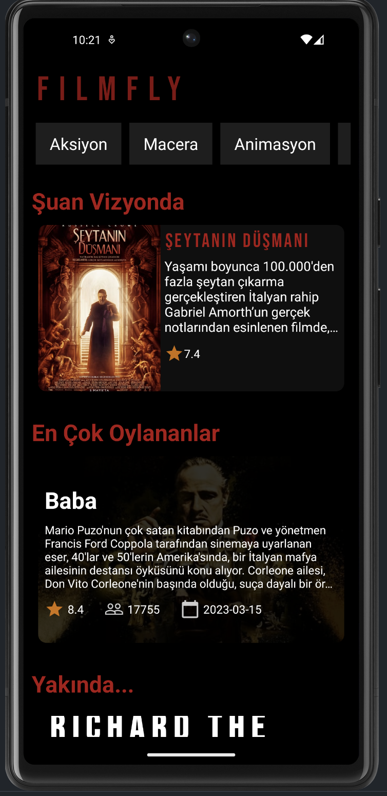 GitHub - enescakar2148/MovieApp-Kotlin: In this project, I have developed a mobile application ...