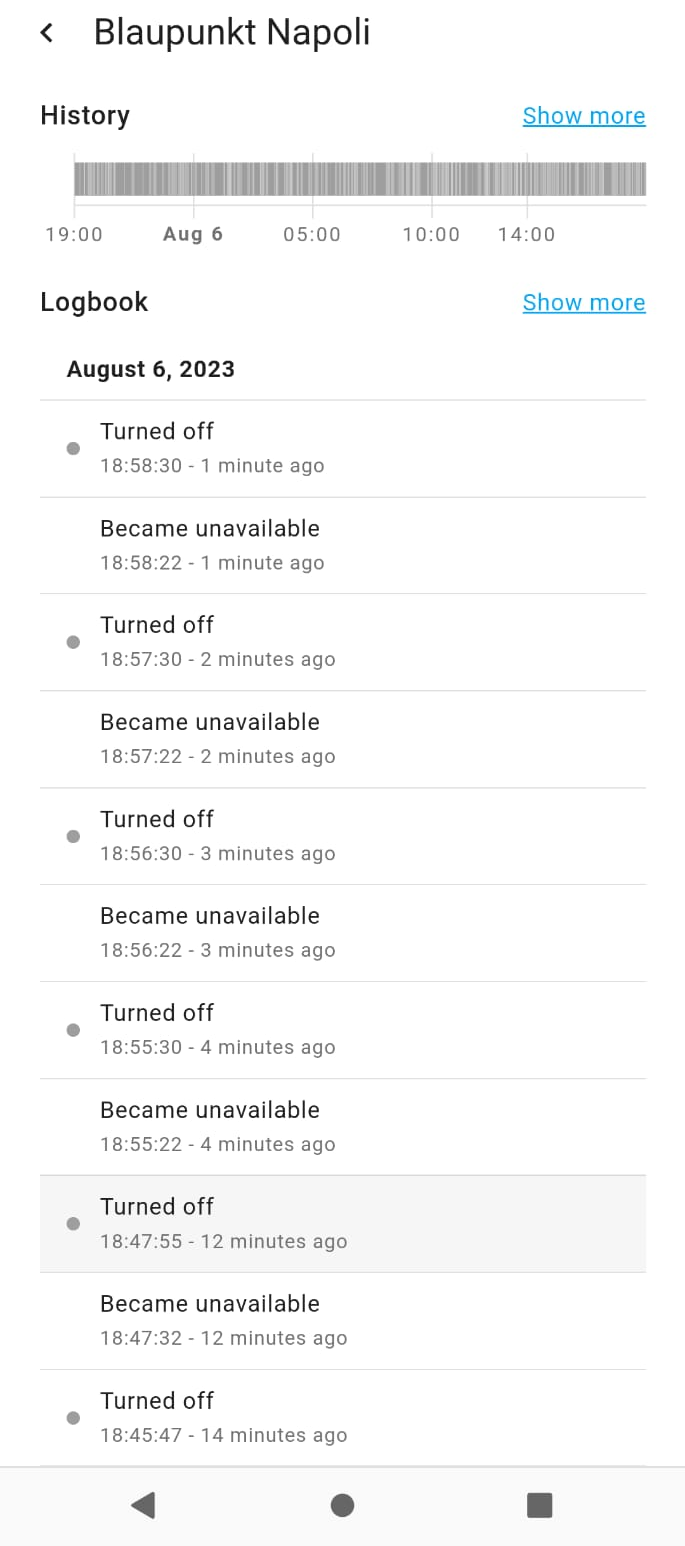 Frontier Silicon: Blaupunkt Napoli device becomes unavailable (periodically) · Issue #97934 ...