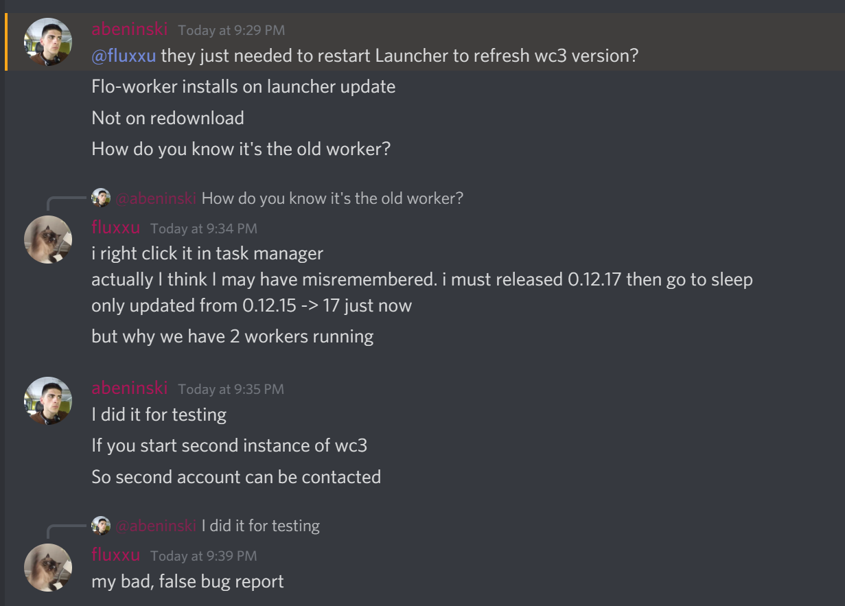 Update causing duplicate flo-worker and redownloads · Issue #65 · w3champions/launcher · GitHub