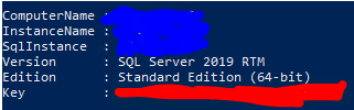 Get-DbaProductKey incorrect key on sqlserver 2019 · Issue #6587 · dataplat/dbatools · GitHub