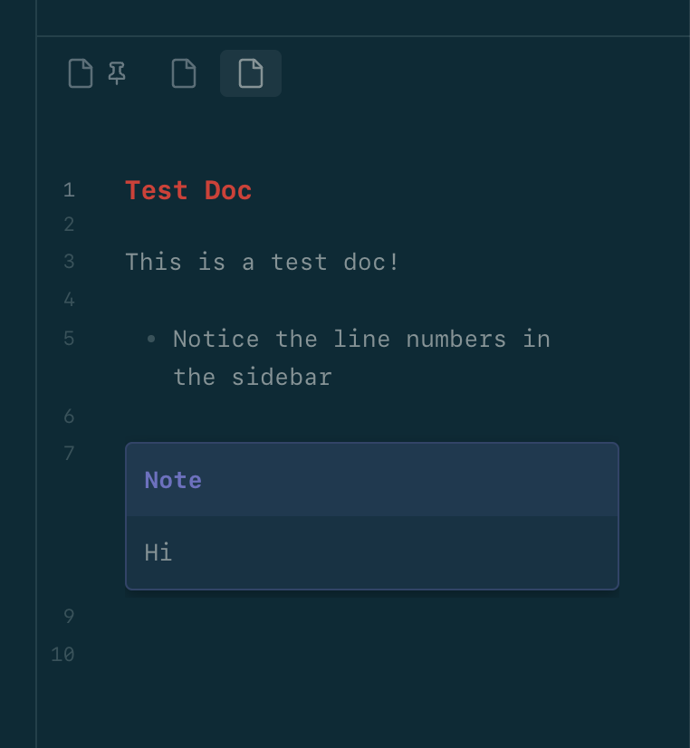 Line numbers/gutter overlap content with note in sidebar · Issue #611 · kepano/obsidian-minimal ...