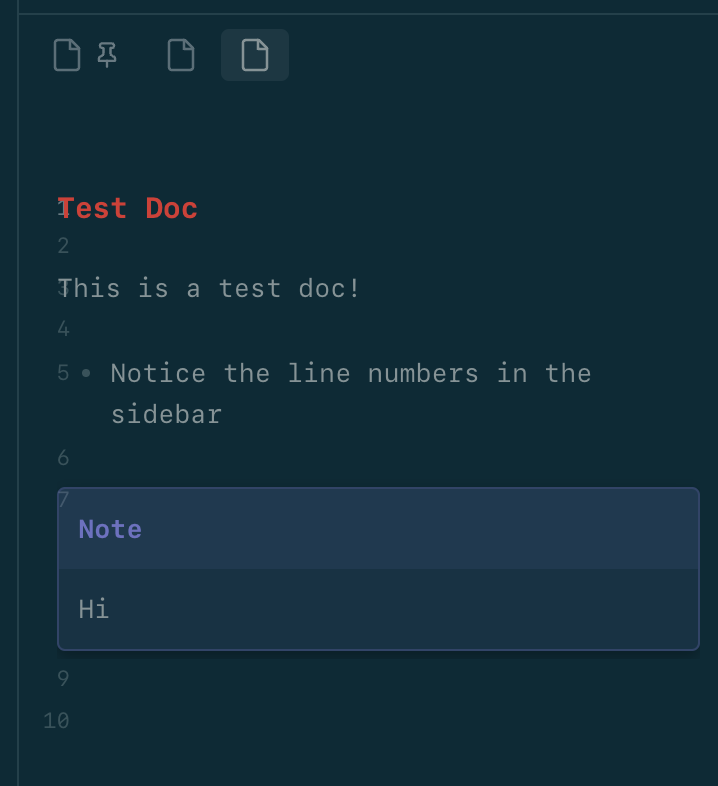 Line numbers/gutter overlap content with note in sidebar · Issue #611 · kepano/obsidian-minimal ...