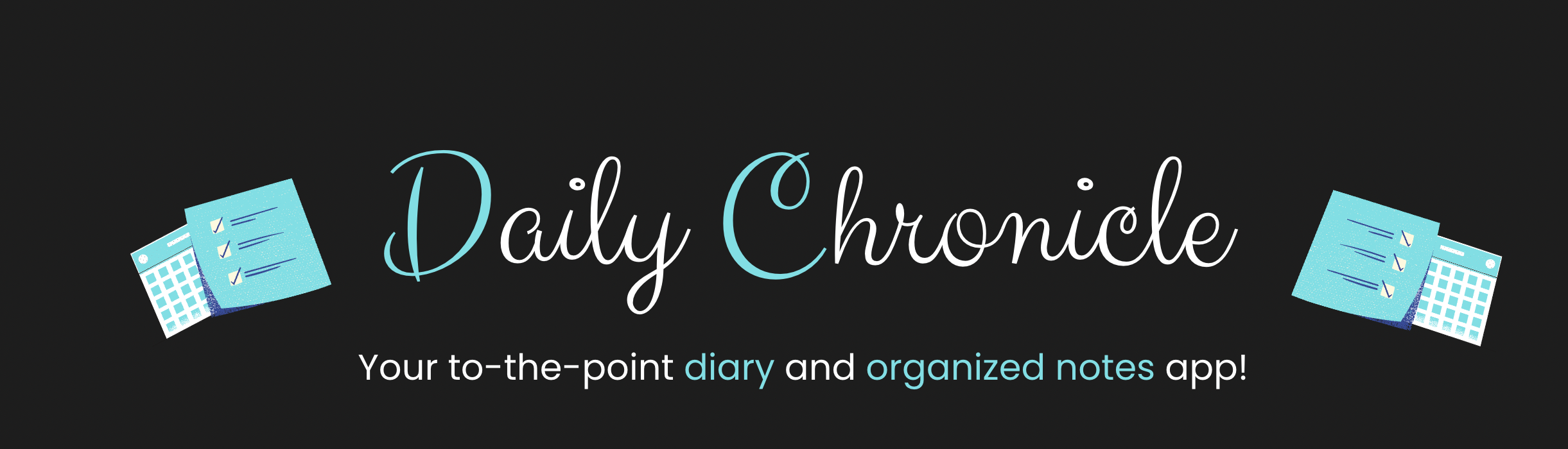 GitHub - EssamWisam/Daily-Chronicle-ReactNative: Your to-the-point diary and organized note ...