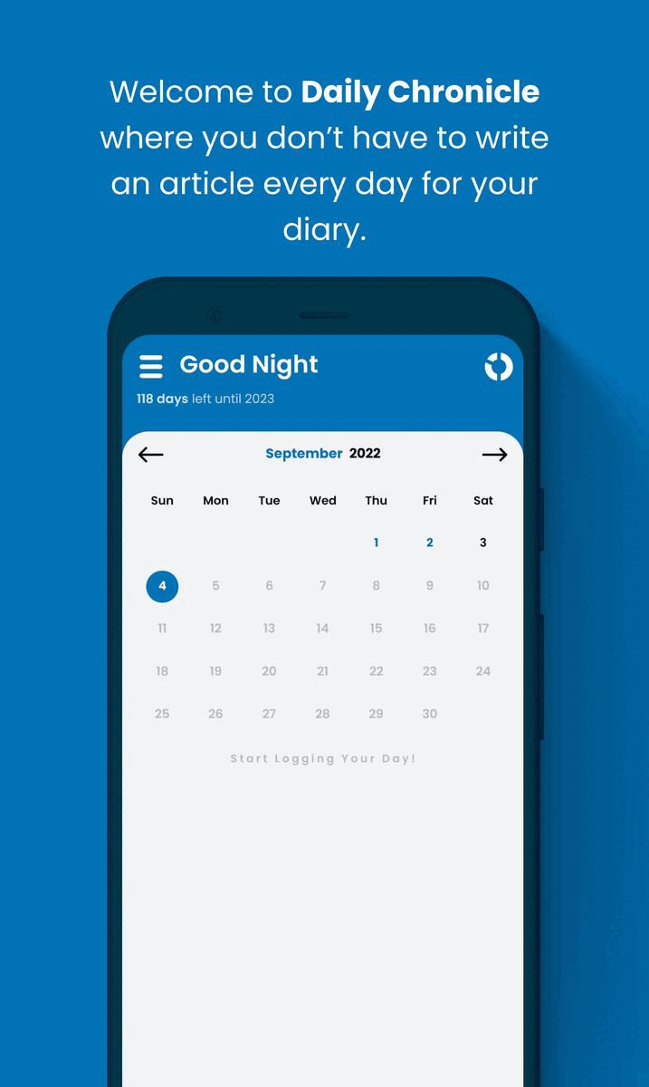 GitHub - EssamWisam/Daily-Chronicle-ReactNative: Your to-the-point diary and organized note ...
