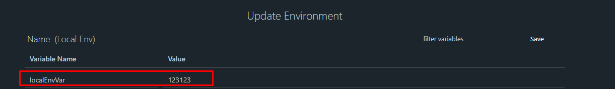 Highlight Variables Usage In Environment Menu · Issue 1042 · Thunderclient Thunder Client