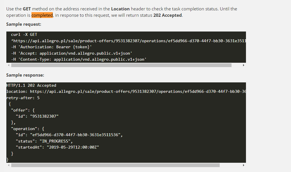 API implementation - Product / Offers Listing · Issue #5500 · allegro/allegro-api · GitHub