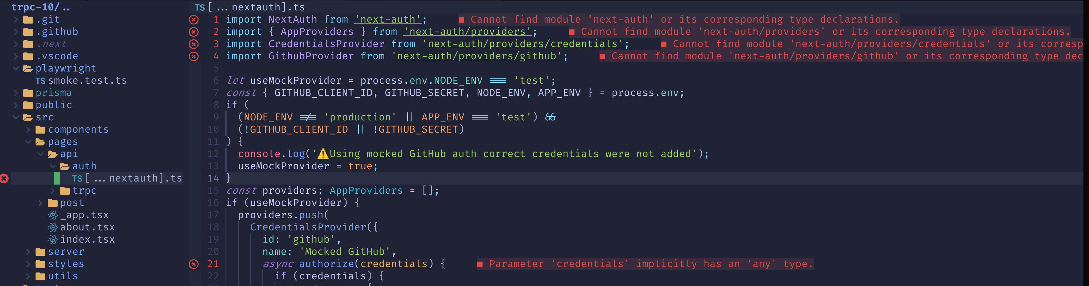 Bug `next Prisma Starter` Includes `next Prisma Starter Websockets` Code From Scaffolded Create 