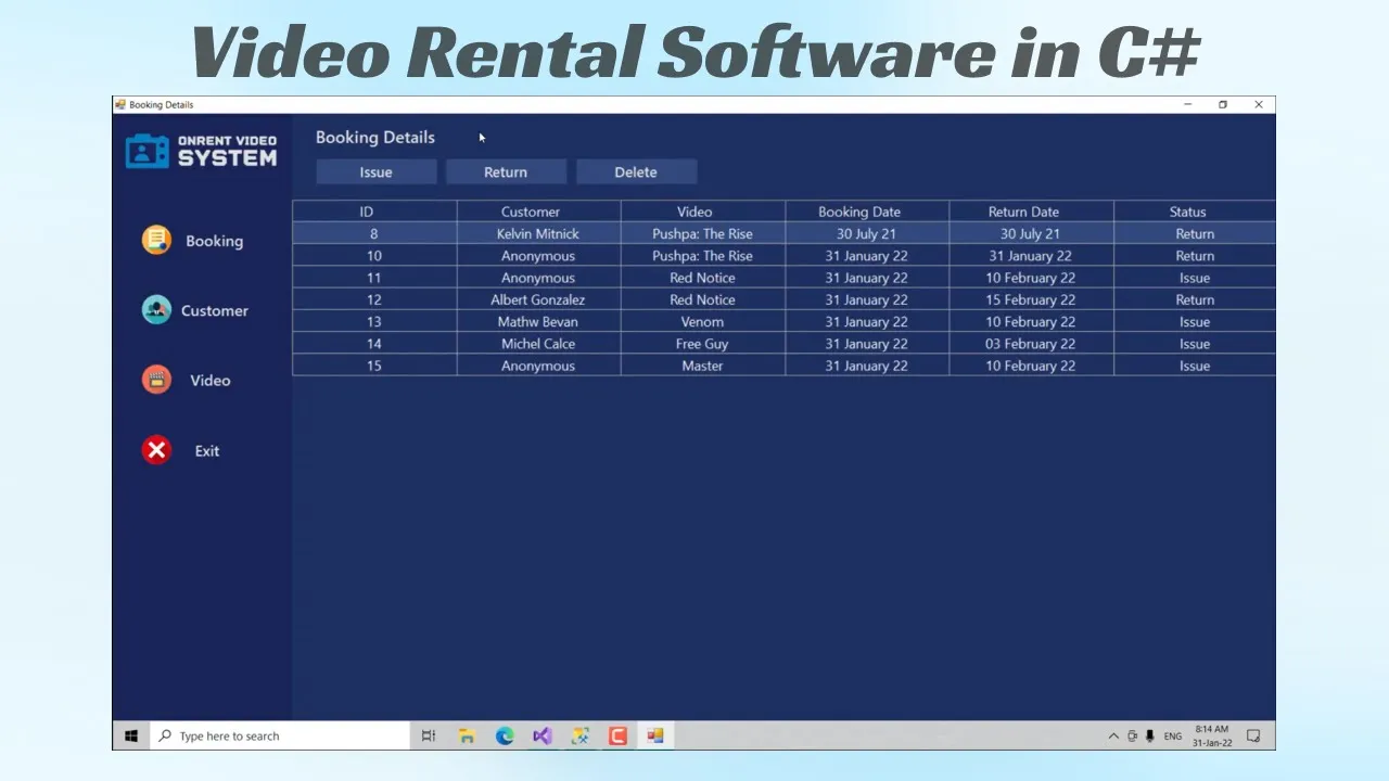 GitHub - devora371/onrent_video_system: Onrent Video Software is a C# ...
