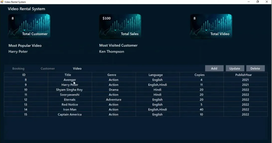 GitHub - devora371/video_rental_system: C# Winform Video Rental ...