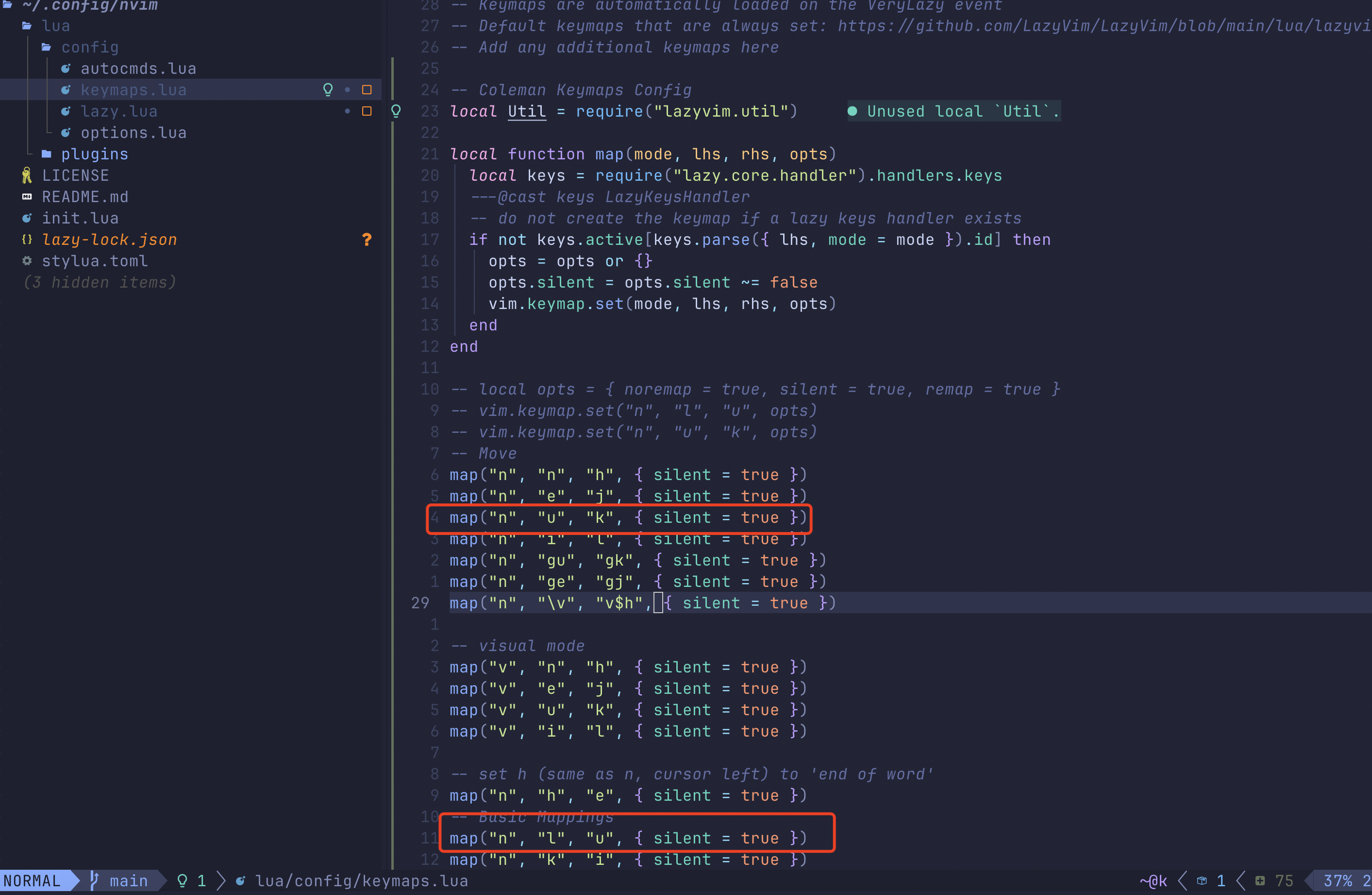 keymap binds · LazyVim LazyVim · Discussion #287 · GitHub