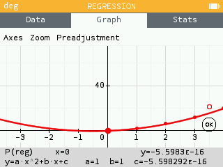 Incorrect Quadratic Regression · Issue #926 · numworks/epsilon · GitHub