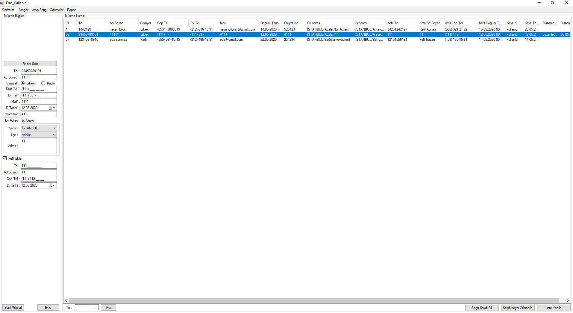 GitHub - hasanbilgintr/OtoGaleriAccess