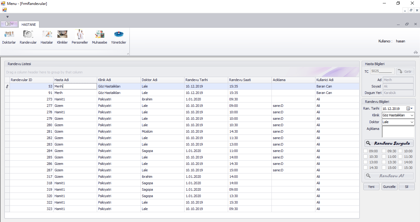 GitHub - hasanbilgintr/KatmanliMimariHastaneProgrami