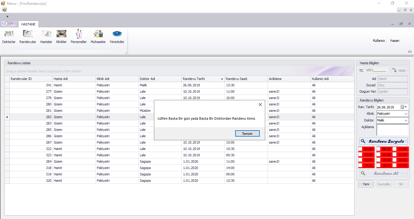 GitHub - hasanbilgintr/KatmanliMimariHastaneProgrami