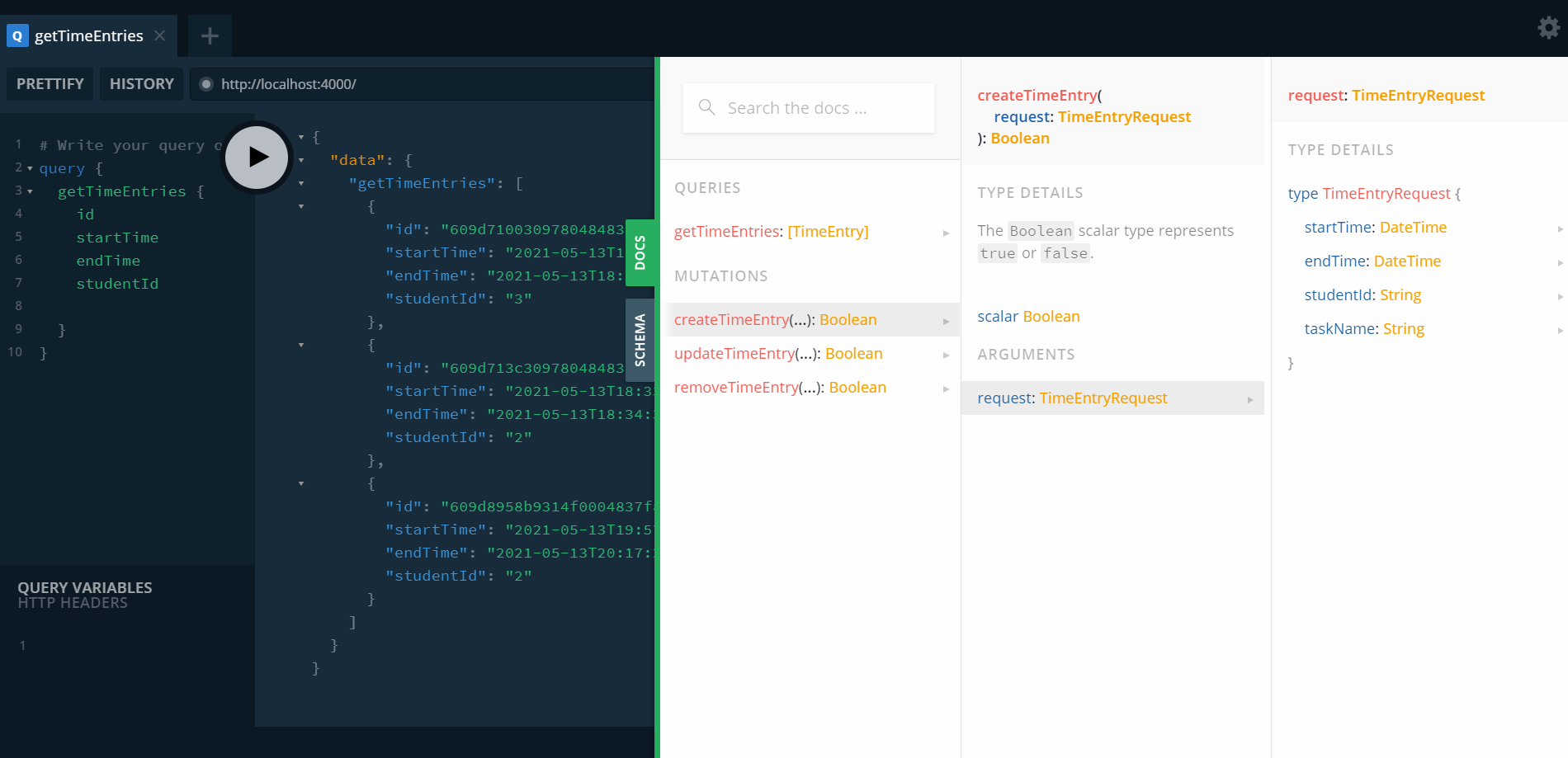 GitHub - gsofter/timer-backend: Built with Typescript Node.js
