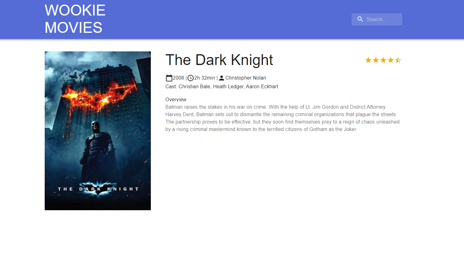 GitHub - gsofter/wookie-movies-explorer: Built by React, Typescript, Material UI