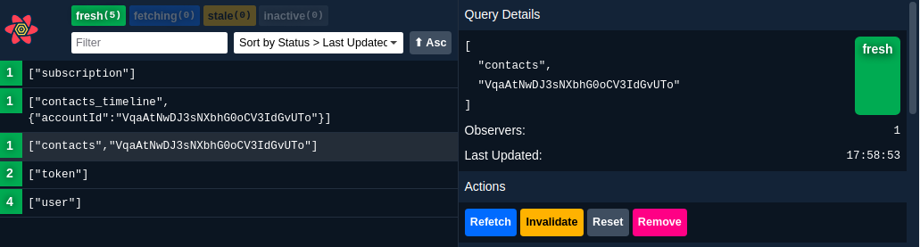 Using { subscribe: true } with useFirestoreQueryData causes infinite loading status. · Issue #23 ...