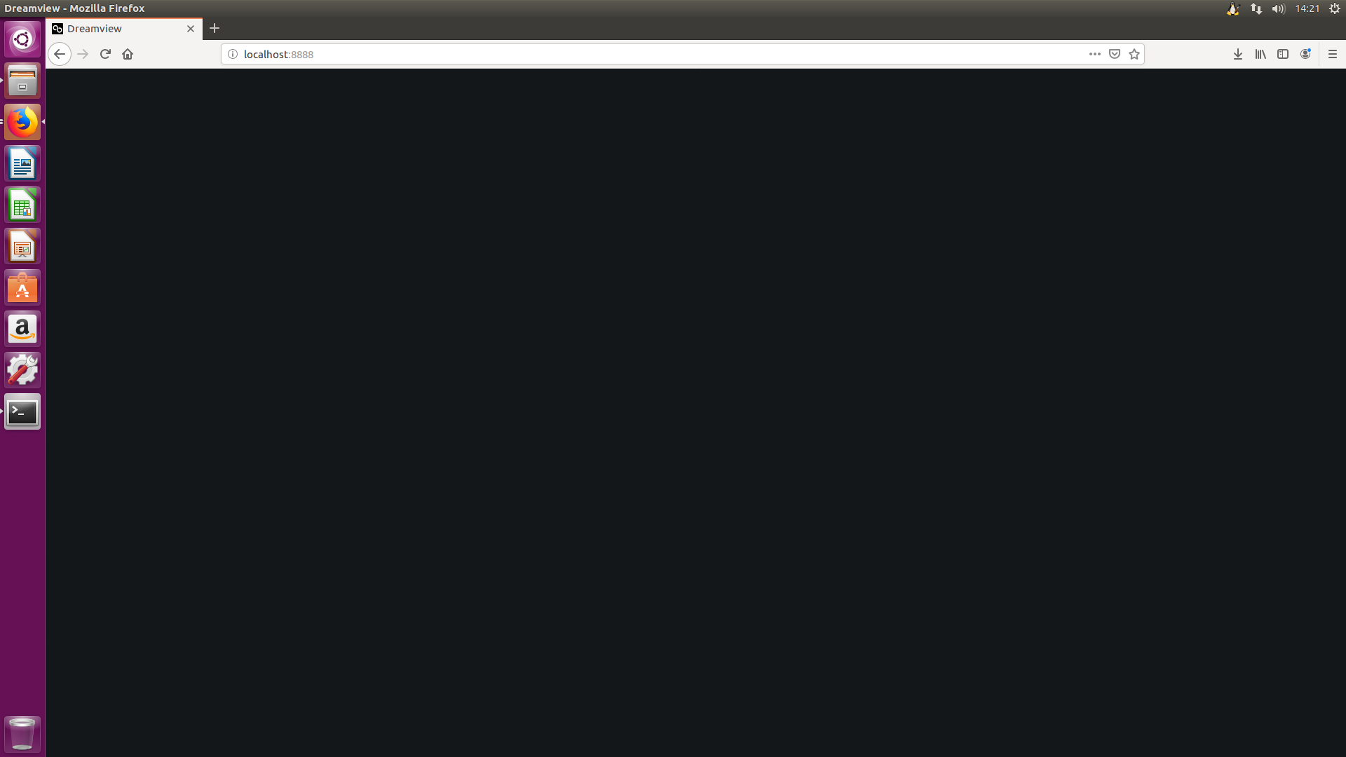 The docker compiled successfully and dreamview started successfully, but when localhost: 8888 ...