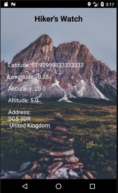 GitHub - utkarshjn/Hikers-Watch-App