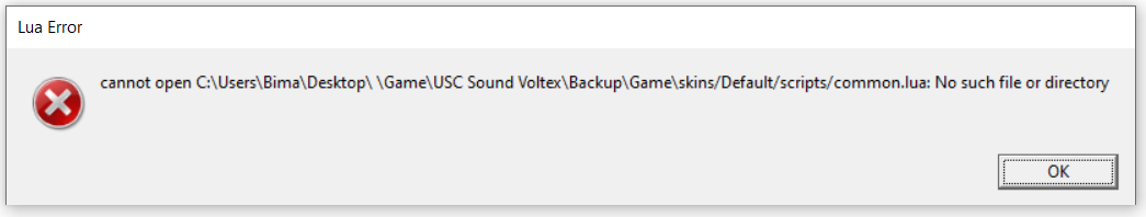 [Bug] Lua Error after fixing the libiconv-2.dll bug · Issue #351 · Drewol/unnamed-sdvx-clone ...