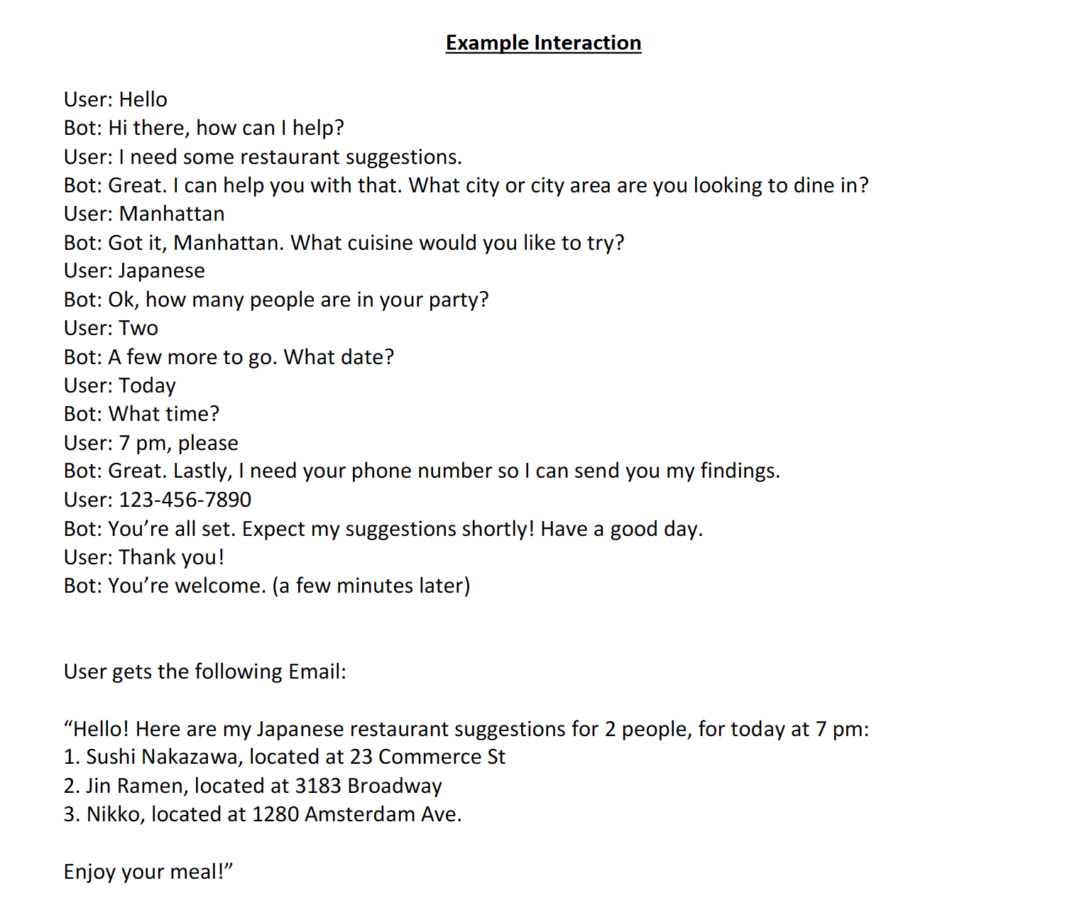 GitHub - isiddharthsingh/Serverless-Dining-Concierge-Chatbot