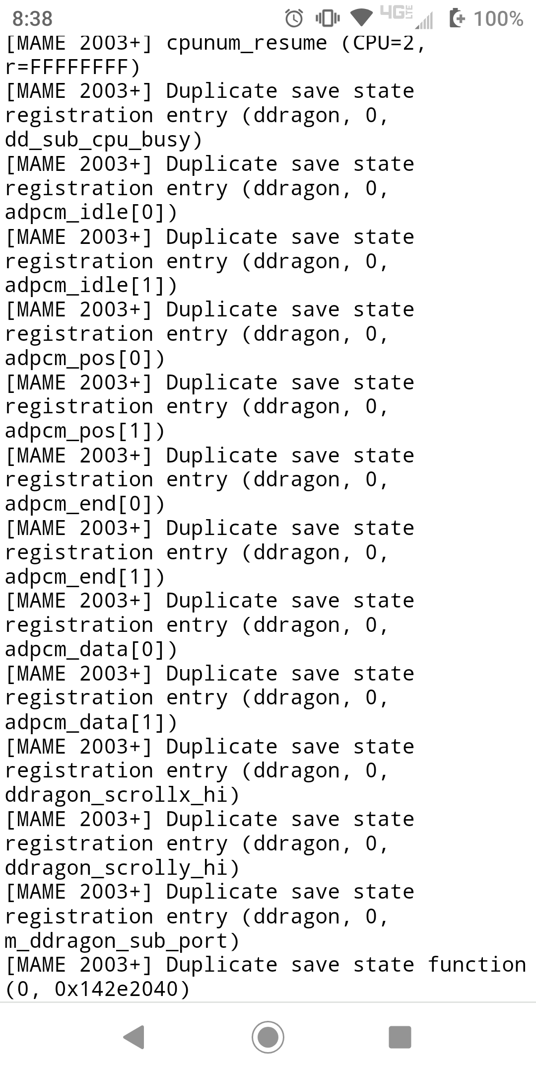 Double Dragon Crashes On Restart · Issue 1561 · Libretro Mame2003 Plus Libretro · Github