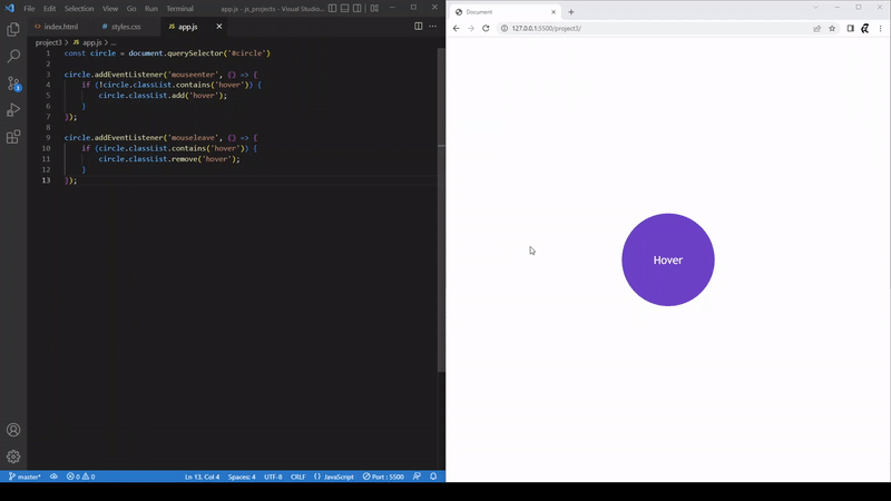 GitHub - Sammeeey/hover-scaling-circle: basic CSS and JS effects ...