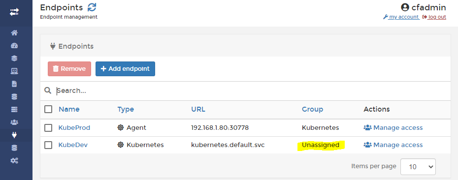 Making changes to Name or Public IP in Kubernetes Endpoint breaks it ...