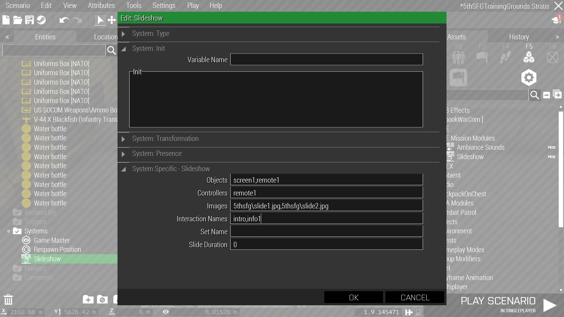 ACE Slideshow Transparency issue · Issue #6938 · acemod/ACE3 · GitHub