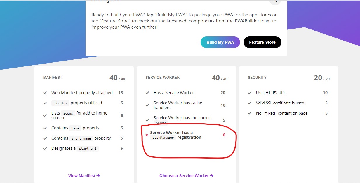 Problem In Service Worker · Issue 963 · Pwa Builderpwabuilder · Github