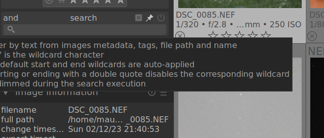 Filter for camera model doesn't work · Issue #13712 · darktable-org/darktable · GitHub