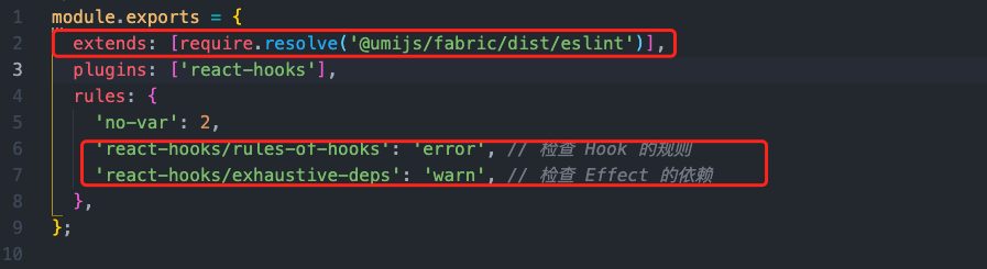 eslint-plugin-react-hooks 配置后未生效！！！ · Issue #968 · umijs/dumi · GitHub