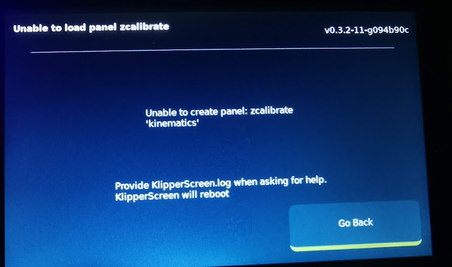 Unable to create panel: job_status "filament_diameter"[BUG] · Issue #924 · KlipperScreen ...