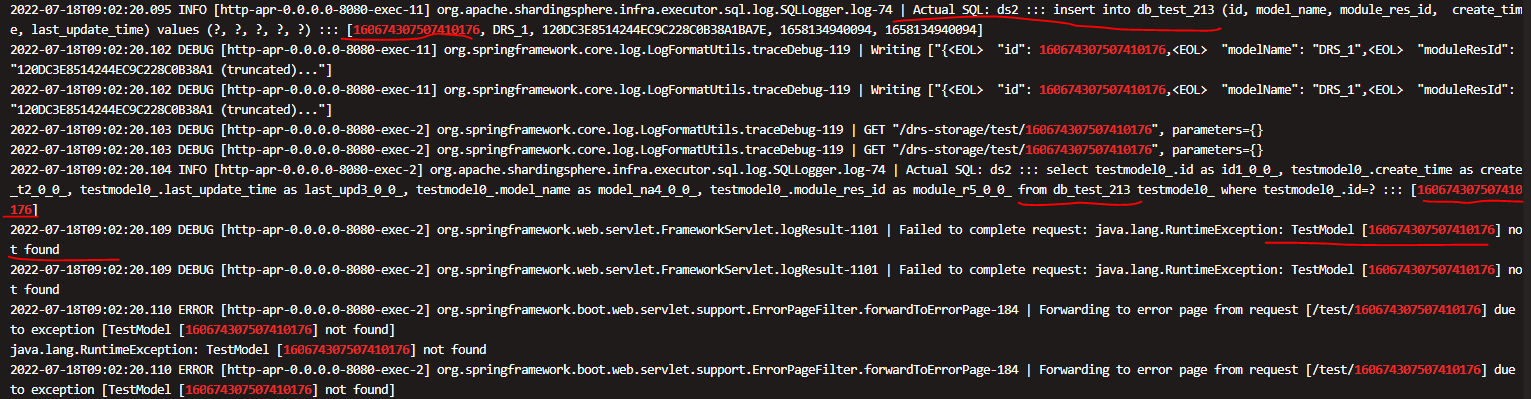 Sharding-jdbc Can't findById after insert the data · Issue #19278 · apache/shardingsphere · GitHub