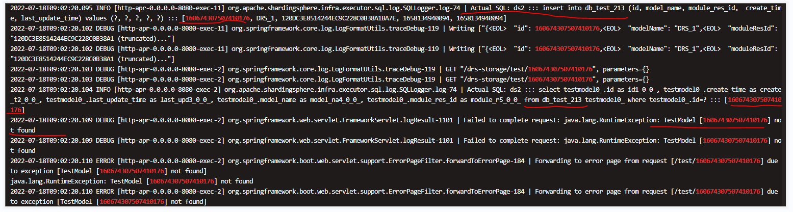 Sharding-jdbc Can't findById after insert the data · Issue #19503 · apache/shardingsphere · GitHub