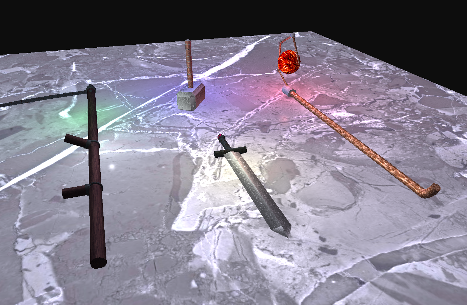 GitHub - questmcclure/Weapon-Display: 3D scene depicting textured ...